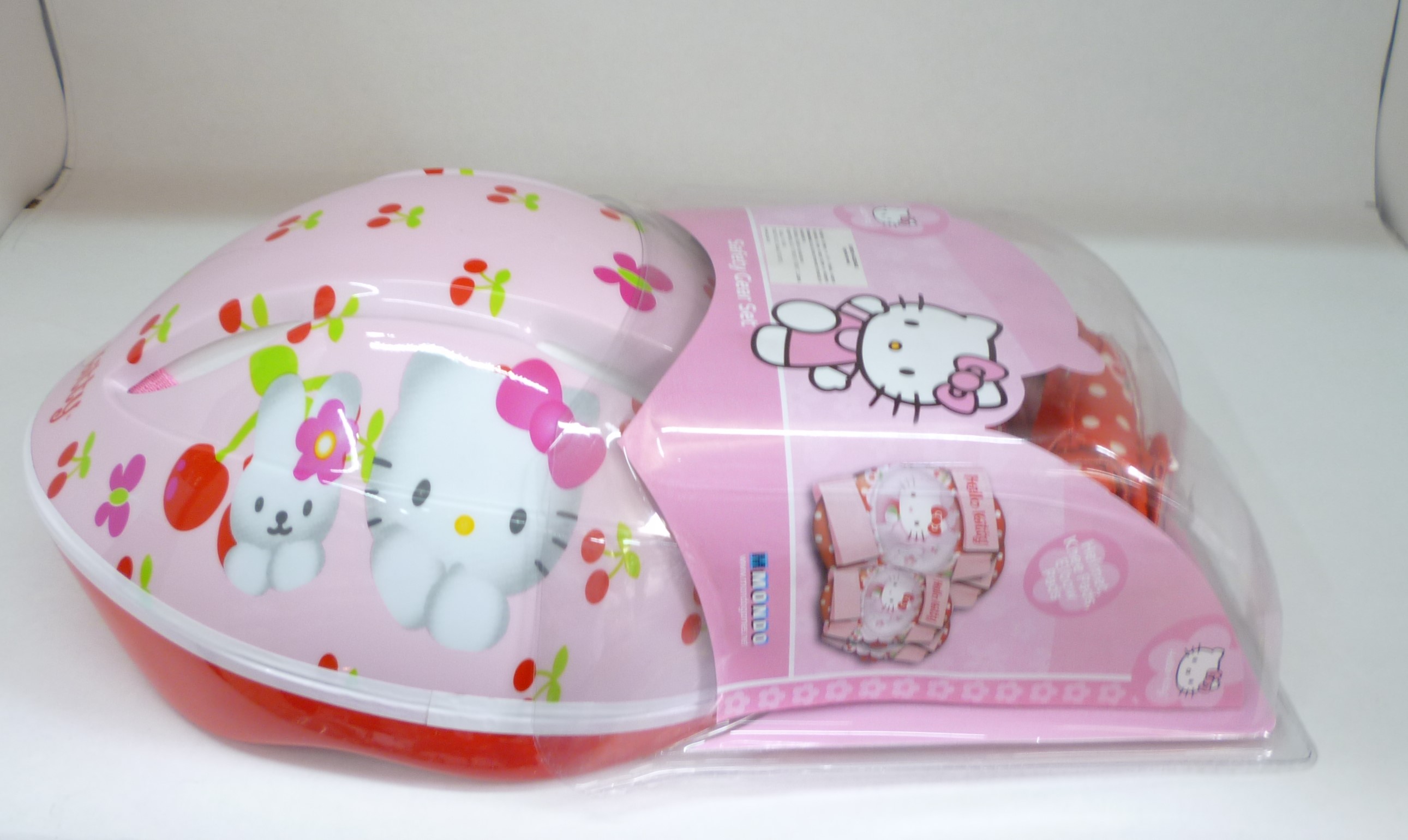 Kit casco + protezioni di hello kitty - Idea Casa